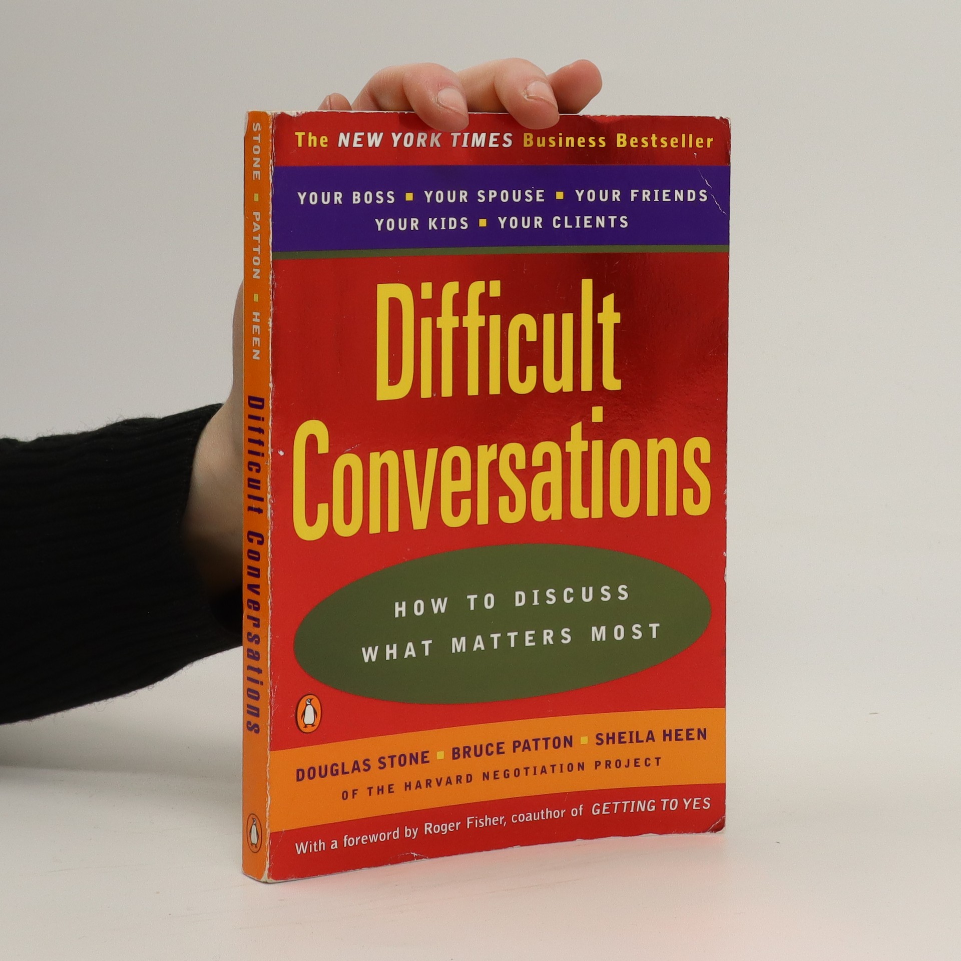 Difficult Conversations - Stone, Douglas - knihobot.cz