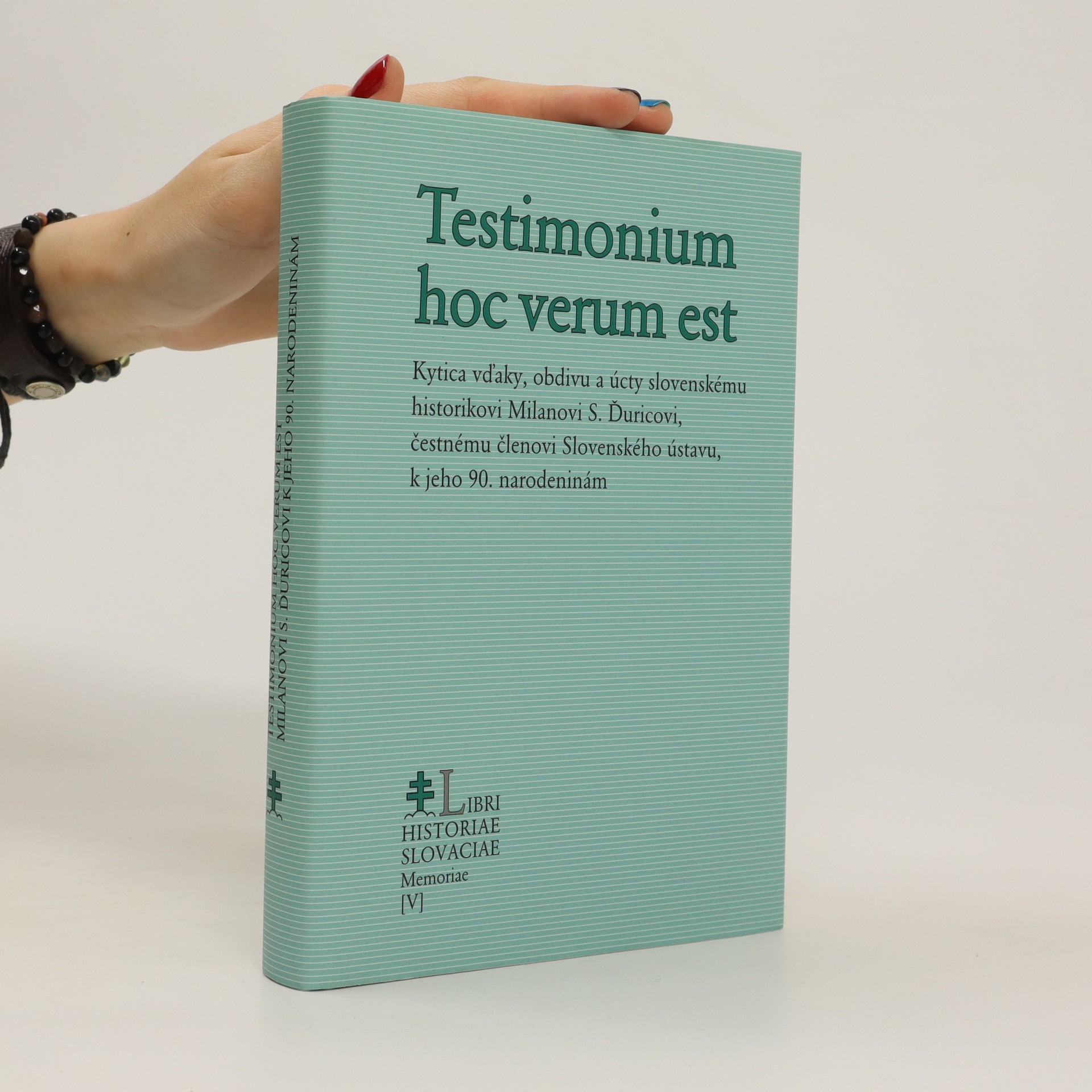 Testimonium hoc verum est - Rydlo, Jozef M - knihobot.cz