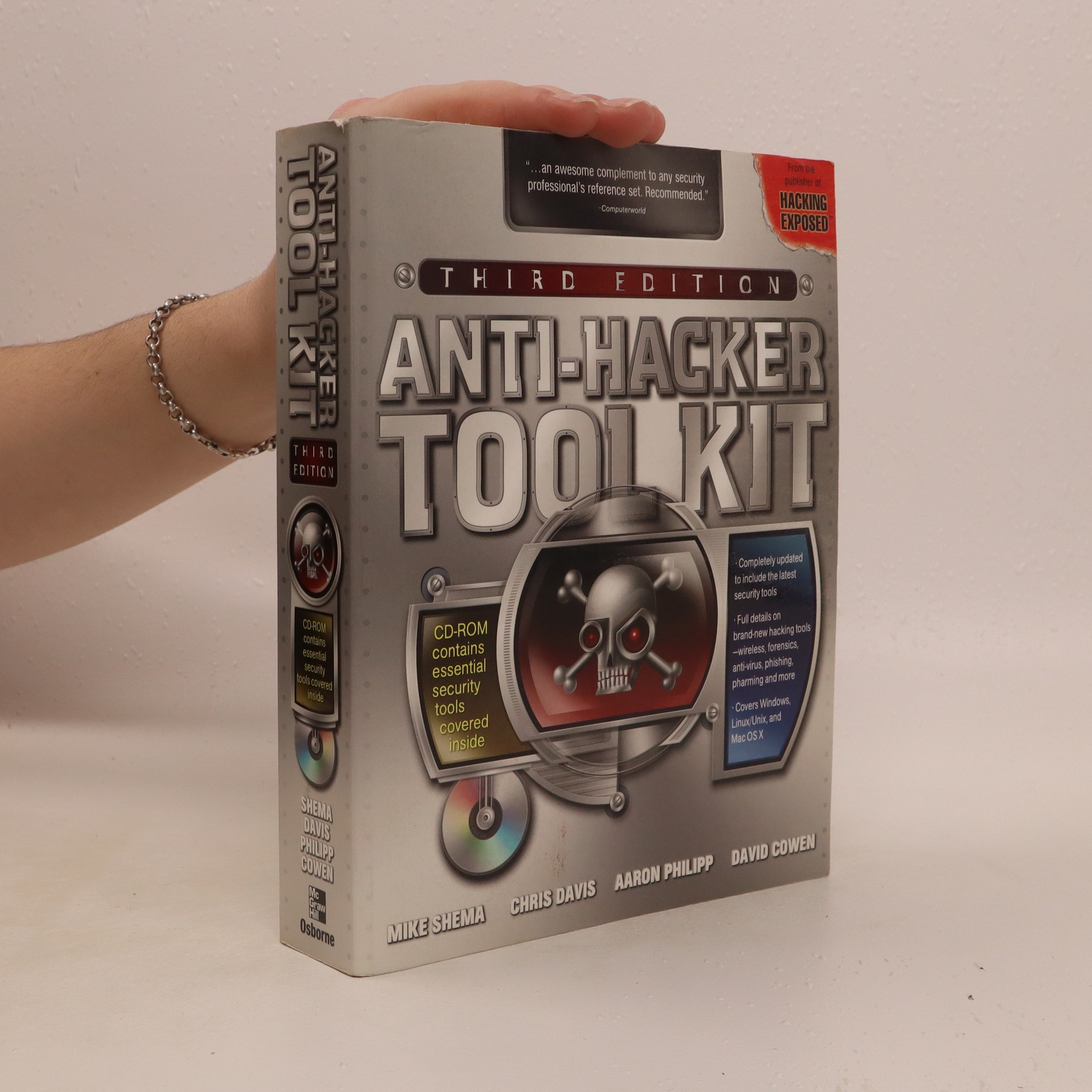 Anti-hacker tool kit - Shema, Mike - knihobot.cz
