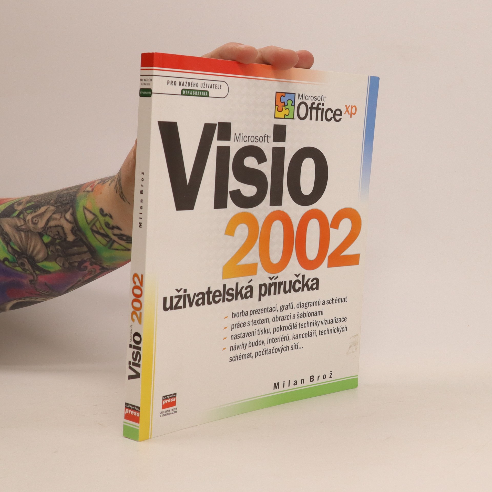 Microsoft Visio 2002 : uživatelská příručka - Brož, Milan - knihobot.cz