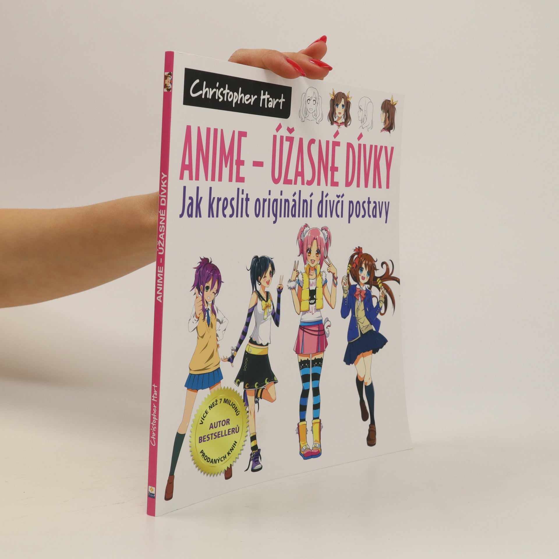 Anime - úžasné dívky - jak kreslit originální dívčí postavy ...