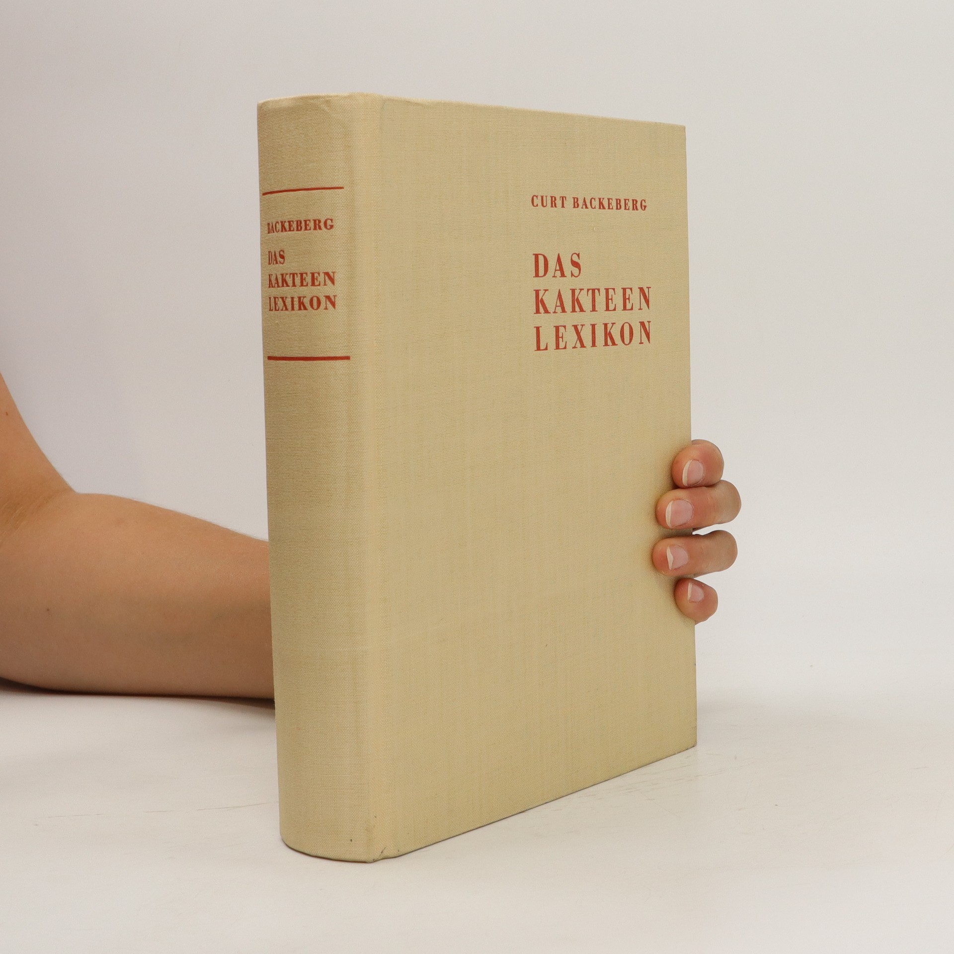 Das Kakteen Lexikon - Backeberg, Curt - knihobot.cz