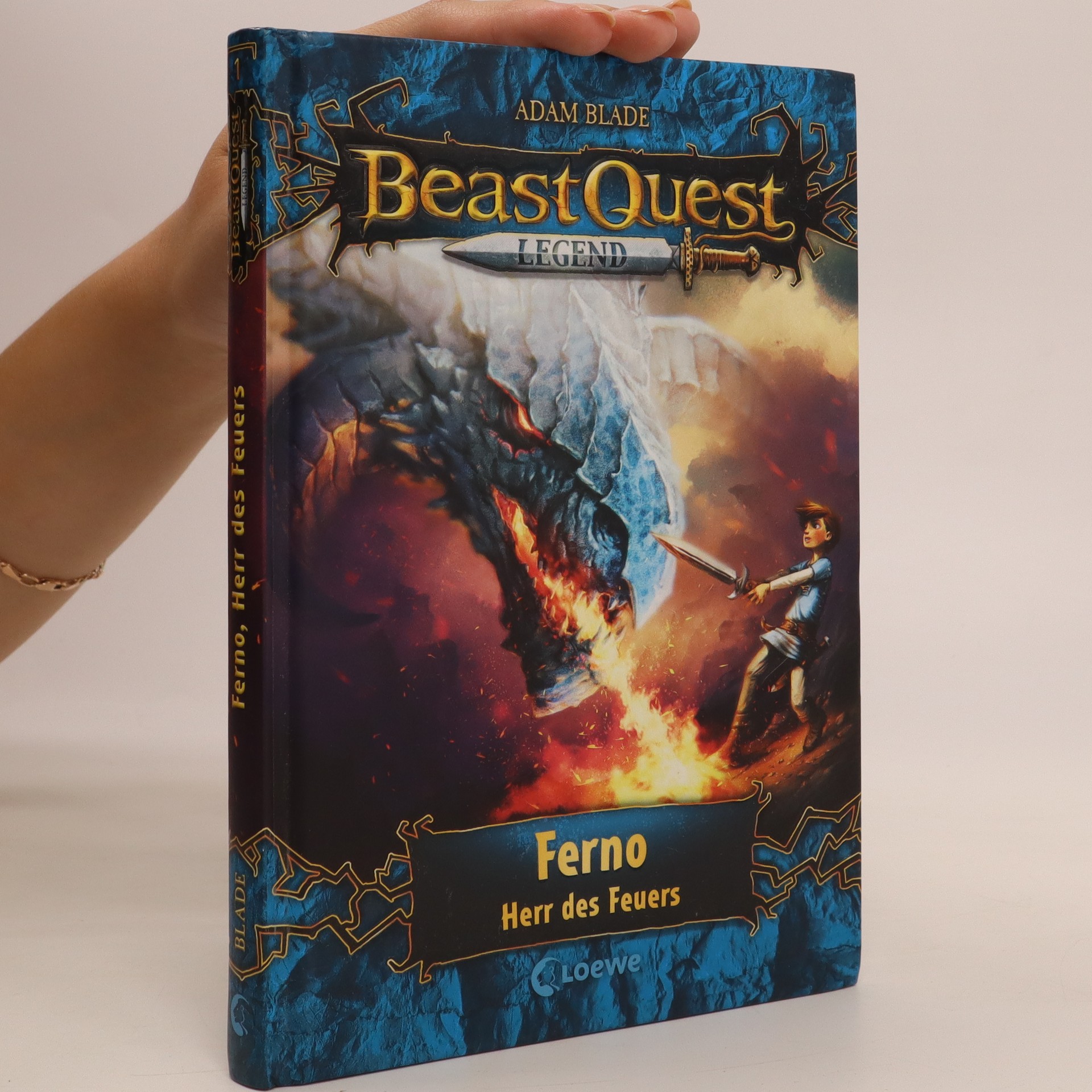 Beast Quest Legend - Ferno, Herr des Feuers - Blade, Adam - knihobot.cz