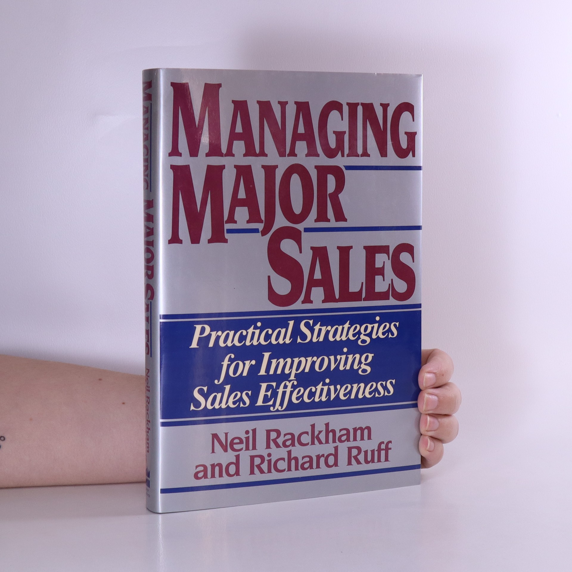 Managing Major Sales - Rackham, Neil - knihobot.cz