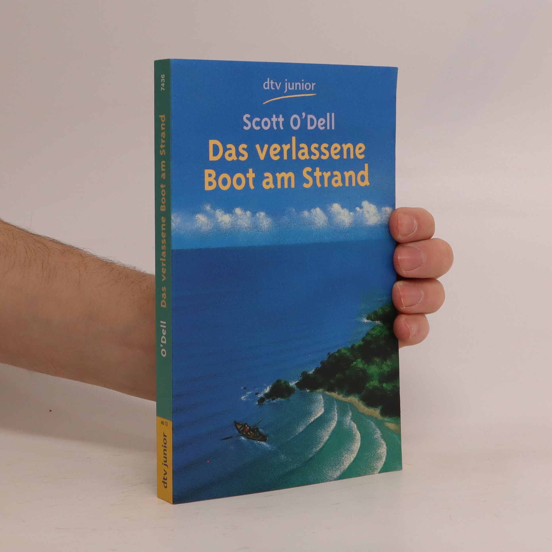 Das verlassene Boot am Strand - Scott O. Dell - knihobot.cz