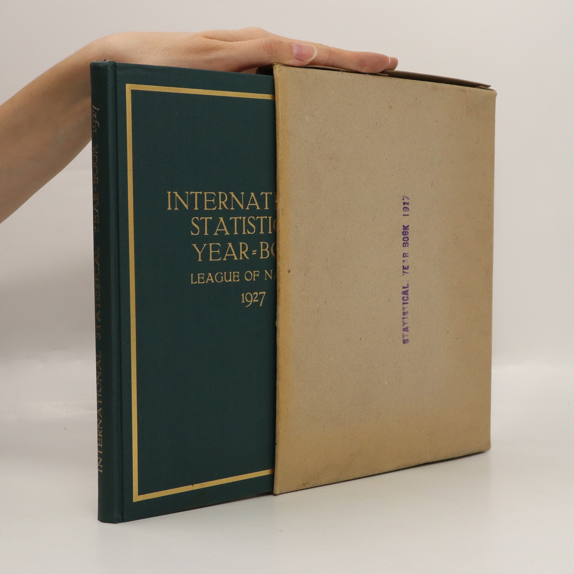 International statistical year-book 1927 - kolektiv - knihobot.cz