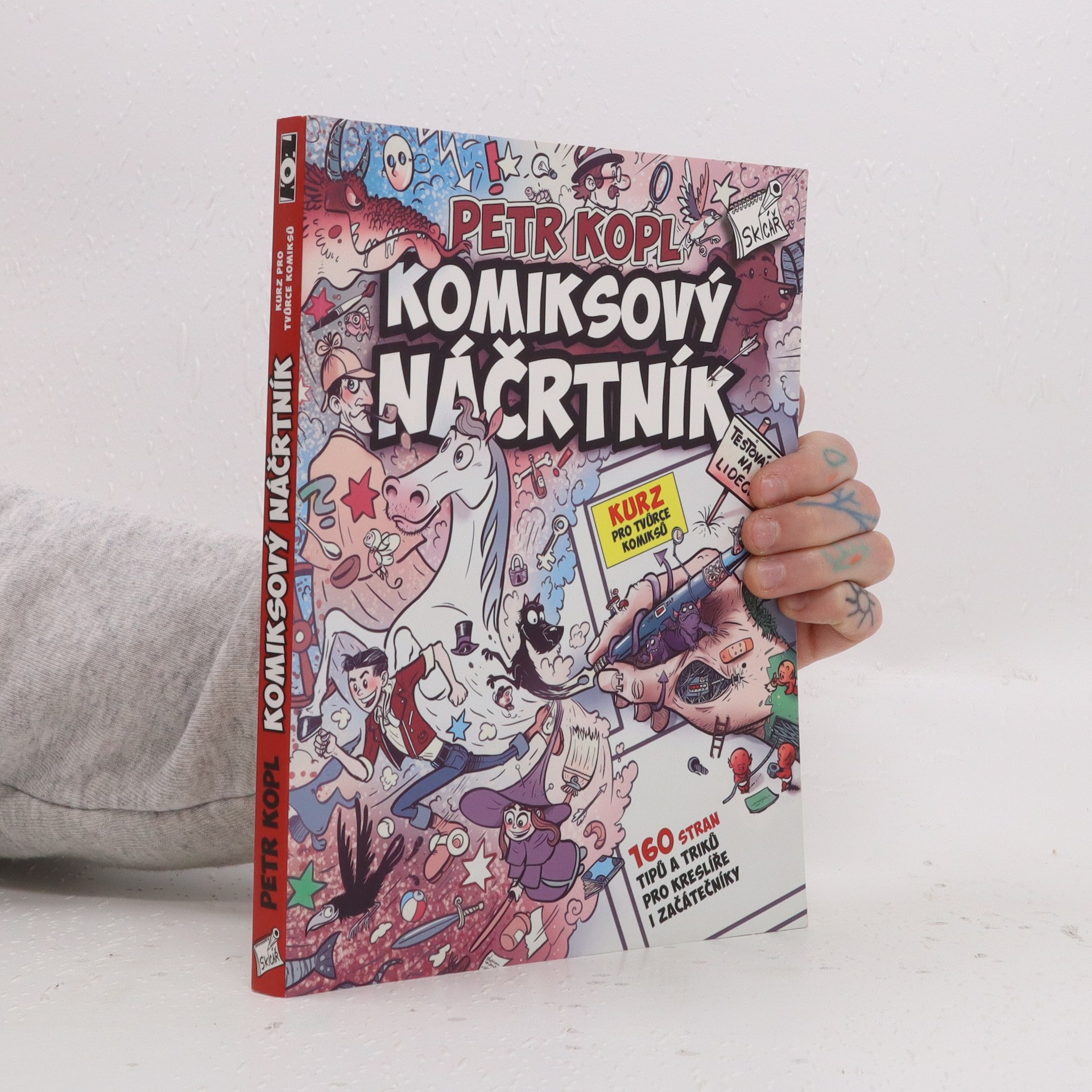 Komiksový náčrtník - Kopl, Petr - knihobot.cz