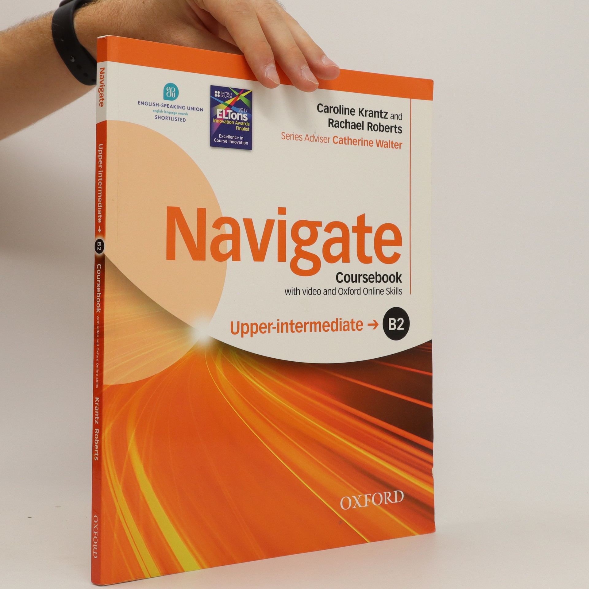 Navigate: coursebook with video and Oxford Online Skill: B2 upper ...